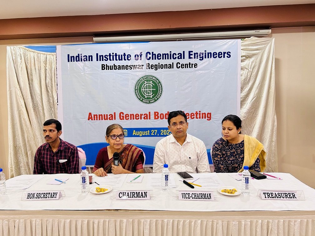 Indian Institute of Chemical Engineers | Bhubaneswar